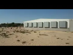 China Large Span Steel Structure Poultry House Factory High Strength Steel ISO for sale