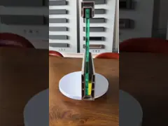 China Modular Aluminum Glass Railing System With Adjustable Handrail Powder Coated Finish Terrace Application for sale