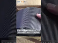 stainless steel high accuracy heat exchanger fins