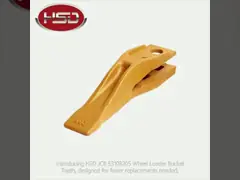JCB 53103205 Wheel Loader Bucket Teeth Fewer replacements needed