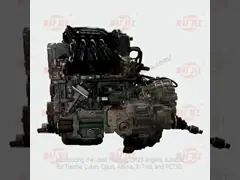 Used N-issan QR25 engine suitable for T-eana L-oulan Q-ijun A-ltimaX-Trail RC T30