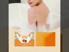 China Natural Persimmon Soap For Soft Smooth Skin And Gentle Daily Cleansing for sale