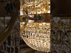 Customized Pendant Lamp Hotel Lobby Chandelier CCC ISO9001
