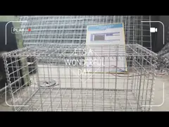 Military-Grade Galvanized Welded Mesh Retaining Walls for Perimeter Security