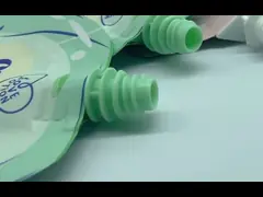 China Custom Beverage Stand Up Biodegradable Spout Pouch Cap For Food Liquid Pouch for sale
