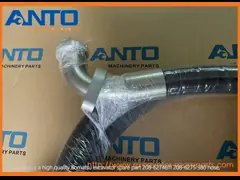 208-62-74611 208-62-75380 Hose KOMATSU Excavator Spare Parts For PC400-7E0 PC450LC-8