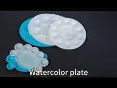 China Customized Art Painting Tools Plastic Paint Holder Palette For Kids To Painting for sale