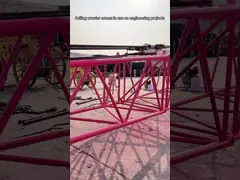 Cina 1820t·M Granate da trascinamento 62m+60m Luffing Jib Per tutti i progetti di sollevamento in vendita