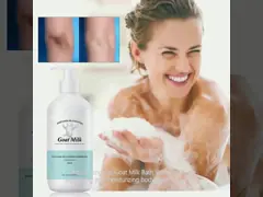 China Goat Milk Bath Shower Gel Smoothing Bath Body Wash Moisturizing Shower Gel For Dry Skin for sale