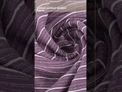 China Cotton Refreshing Single Jersey Vertical Striped Material Fabric For Tcasual Wear for sale