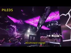 China RGBIC Programmable Triangle Lamp Addressable DMX LED Panel for Bar Lights Stage Event Disco DJ Night Club Decor for sale