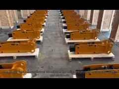 Cina Scalatore idraulico di roccia, Scalatore idraulico Cisel 155mm per escavatore Jcb Per livello industriale in vendita