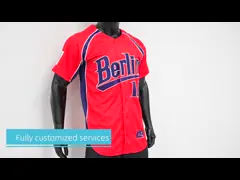 Custom Made Sweatproof Baseball Team Wear Jerseys Men‘s Full Sublimation