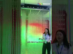Lâmpada de cristal 3D Material PVC 12v 0,72w Modelagem RGB SPI 3D Luz de pixels