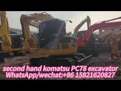 Second Hand Komatsu PC78US Excavator 7 Ton used Komatsu Crawler Excavator