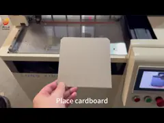 Automatic Digital Carton Paper Cardboard Grooving Machine
