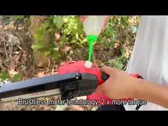 China 8 Inch Professional Factory Cordless Power Tool Set Portable One-Hand Mini Chainsaw Cordless for sale