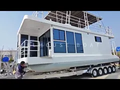 Cina Casa di lusso a due piani, barca galleggiante, hotel per ospiti. in vendita