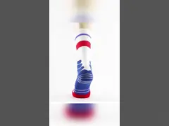 China Custom Terry Cushioned Basketball Socks Colorful Athletic Performance Socks for sale