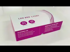 LED red light zipper cap