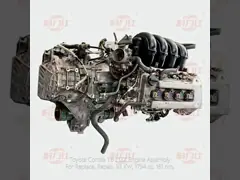 China T-Oyota Corolla 1ZZ Japanese Used Engines Assembly Matrix Celica Pontiac Vibe 1.6L for sale