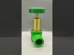 Luxury Copper-Plastic PPR Ball Valve Corrosion Resistant High Pressure Level