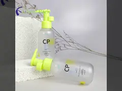China Round Bottom Shampoo Bottle Packaging Press Bath Oil Bottle Plastic Wash and Shower Gel Bottle for sale