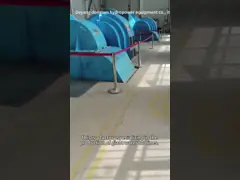 China Mini Pelton Turbine Generator / Hydroelectric Power Plant Generator Long Lifespan for sale