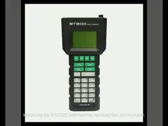 Comunicación de campo portátil BT200 Operador manual del terminal cerebral