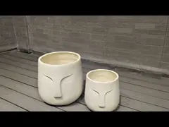 Customed Fiber Cement Pot for Warmer and Camping Burners