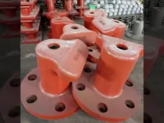 450T Tee Type Cast Iron HT200 Boat Bollard Mooring Bollards Dolphin Boat Deck Bollards T Head Bollard Cross Bitt Bollard Maritime International Bollards Galvanized For Marine Outfitting