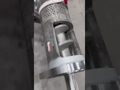 China High Wear Resistant Squeezer Screw And Barrel For Plastic Squeezer Machine for sale