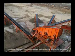 3mm Output Size Sand Making Machine with Spiral Speed 8-12.5r/min Engineer Guide Included