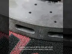 China HEUR Brake Front Carbon Ceramic Discs For Audi A4 B8 Q3 2016 Refit 405*34mm Rotor for sale