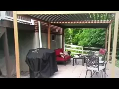 Year-Round Backyard Escape: Smart Aluminum Louvered Pergola Built for Family Bonding