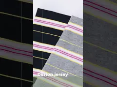 Pure Cotton And Breathable And Comfortable Striped Cotton Fabric For Casual Wear