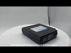 Cina 2s1p Batteria al litio riscaldata 7.4V 2200mAh Pacchetto batteria agli ioni di litio per vestiti riscaldati in vendita