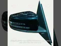 B-e-nz C-Class W204 W176 W246 W212 CLA CLS GLK GLA used carbon fiber side mirror cover
