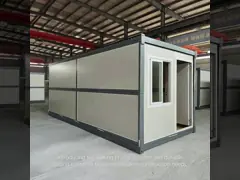 China Modular Design and Portability Prefab Folding Container House for Lower Shipping Costs for sale