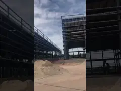 China commercial steel structure building metal frame steel frame office construction for sale