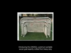 Mini Foldable Portable Soccer Training Compact Design For On The Go Practice