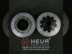 China Heur Brake Carbon Ceramic Disc 330mm For Audi A4 B8 Replacement Front Set for sale