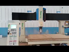 China Wood Carving 5 Axis Machining Center Wood Mold Density Board for sale