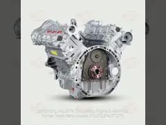 Complete Auto Parts Engine Assembly for Mercedes Benz Models 272 273 274 271 276 3.0 Displacement Gas / Petrol Engine