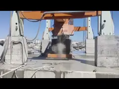 China Granite Travetine Marble Block Cutting Machine with Multi Disc Two Direction Customization for sale