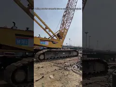 Gebrauchte Krahkrane mit 242 / 2100 Kw/Rpm Motor Nennleistung und 85 T Boom Crawler Crane