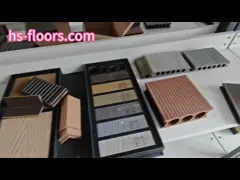 Pavimento esterno Co WPC legno di pavimentazione estruso resistenza ai raggi UV