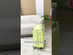 Lightweight and durable, stylish and attractive, this luggage will start your journey in a good mood