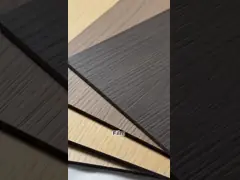 high quality scratched wood grain PVC film