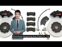 Pad di freno in ceramica camferata 4 pezzi per migliorare l'efficienza della frenata